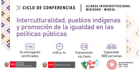 Conferencia Online El Enfoque De Interculturalidad En La Gestión