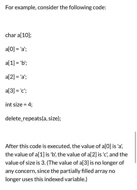 Solved Write A Function Called Delete Repeats That Has A Chegg