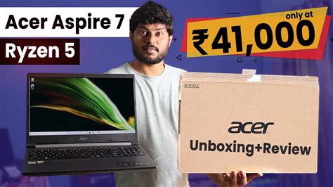 Acer Aspire Ryzen Unboxing Unbiased Review Hexa Core Amd R U Processor Core