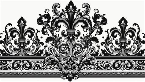 Victorian Scroll Border Stock Illustrations 52 333 Victorian Scroll