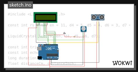 114 โปรแกรมคุมโมดูลอัลตราโซนิคเซนเซอร์hc Sr04 Wokwi Esp32 Stm32