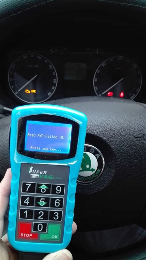 Super Vag Kcan Failed To Read Pin For Skoda Fixed