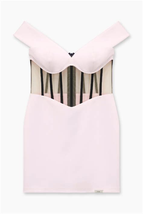 Evie Mini Dress Festive Pink