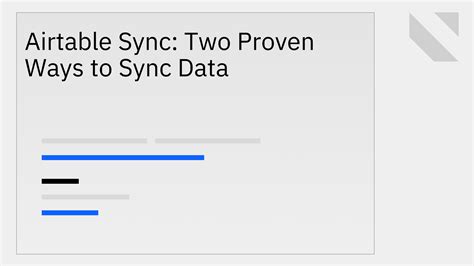 Airtable Sync Two Proven Ways To Sync Data