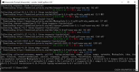 初学度学习遇到的问题：使用pip安装pytorch错误及解决办法error Could Not Find A Version That