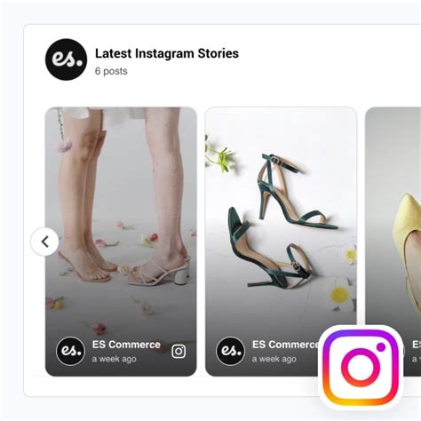 Classic Instagram Stories And Posts Slider Widget Embed Instagram