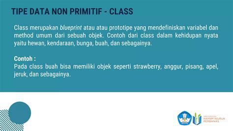 BAB TIPE DATA VARIABEL DAN OPERATOR Pptx