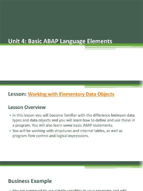 Abap Basic Pdf