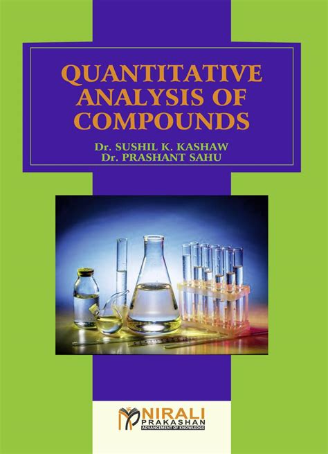 Amazon In Buy Quantitative Analysis Of Compounds Book Online At Low Prices In India