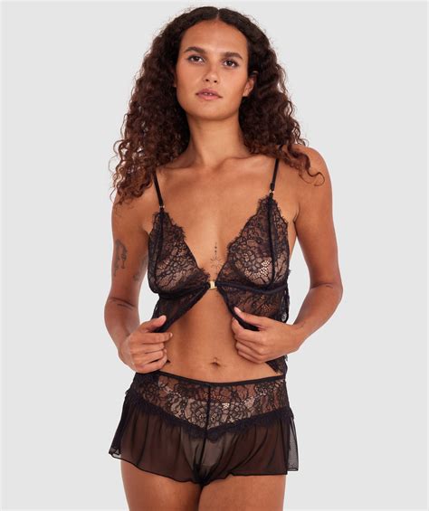 Bras N Things Night Games Mystic Slip Black 01432302