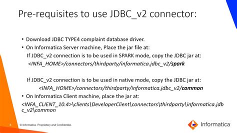 Introduction To Jdbc V2 Connector In Dei 104 Youtube
