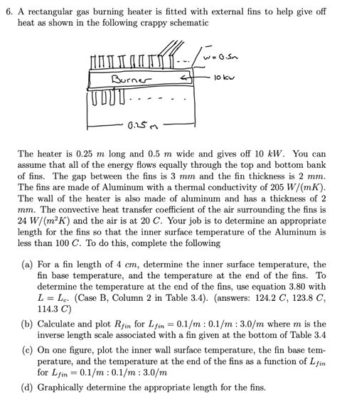 Table 34 Temperature Distributions And Heat Rates