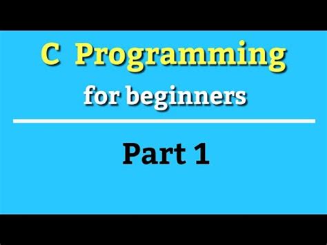 C Programming In Malayalam YouTube