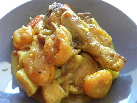 RECETTE TAJINE DE POULET AUX PATATES DOUCES RECETTE TAJINE DE POULET