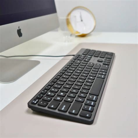 Macally Wired USB C With USB Ports Keyboard Introstat Shop