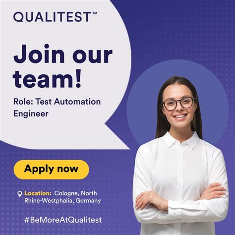 Qualitest On Linkedin 2234 Consultant Test Automation Engineer M