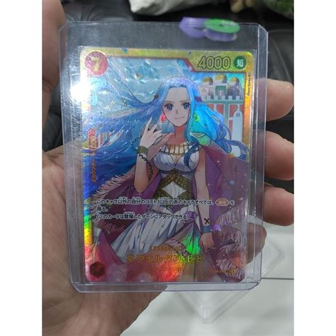 One Piece OPTCG OP04 118 SEC Vivi Shopee Malaysia