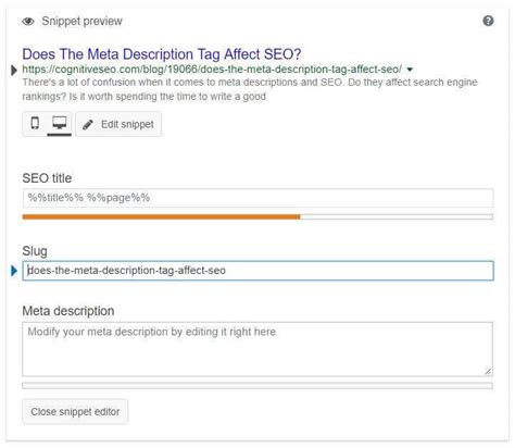 Does The Meta Description Tag Affect SEO Search Engine Rankings