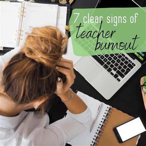 7 Clear Signs Of Teacher Burnout The Animated Teacher