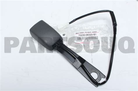 732300k020b1 Genuine Toyota Belt Assy Front Seat Inner Rhlh 73230