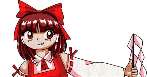 博麗霊夢 Reimu Hakurei 博麗霊夢 Drillimationのイラスト Pixiv