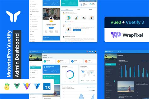 Materialpro Vuetify 3 Vue 3 Admin Template