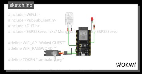 Tambak Udang Servo Wokwi ESP32 STM32 Arduino Simulator