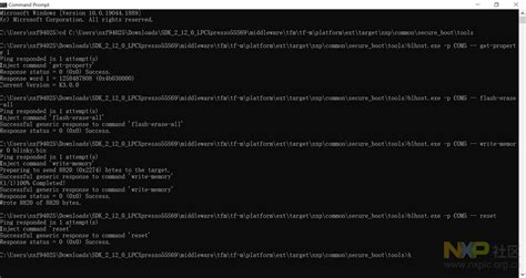 Tool 使用blhost一键烧录 Lpc 恩智浦技术社区