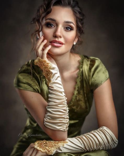 Пин на доске Портрет Портрет Девушка в платье Женщина