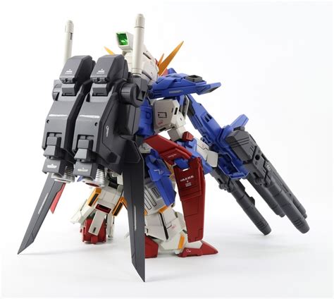 Custom Build Sd X Hg Zz Gundam