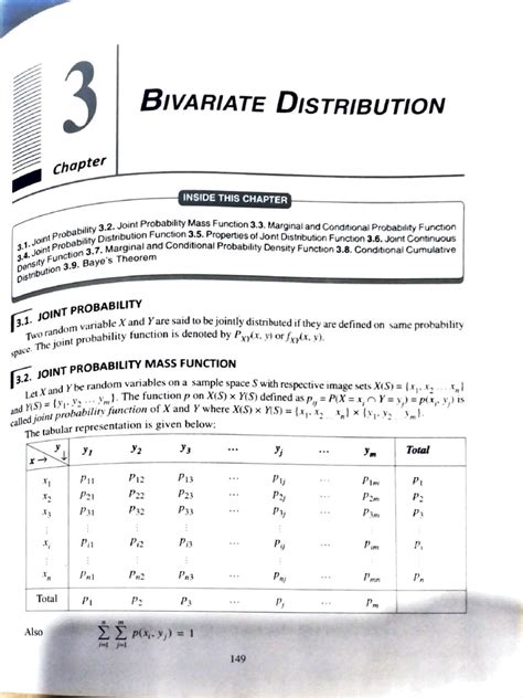 Bivariate Distribution Pdf Bivariate Distribution Pdf