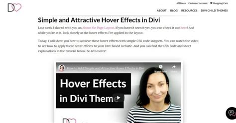 7 unique ways to add hover effects to divi divi cake blog