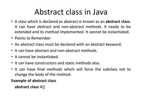 Abstract Classes And Interfacesppt