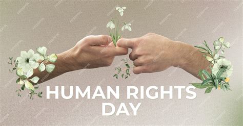 Premium Photo International Human Rights Day Celebration