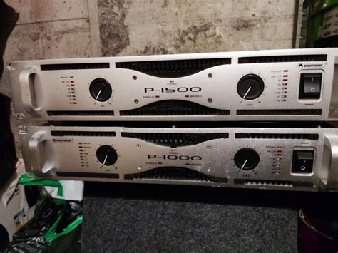Końcówka mocy Omnitronic P x Wat ohm Mszczonów Kup teraz na Allegro Lokalnie