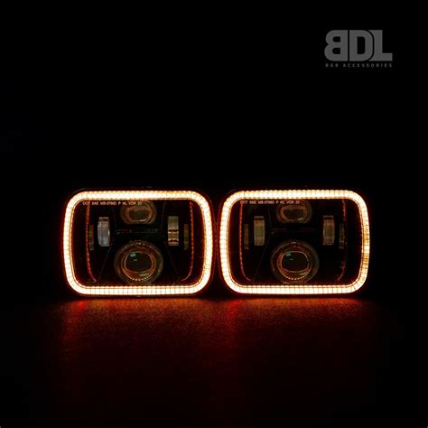 5x7 Led Headlights Colour Chasing Car Lights Bushdoof Lighting
