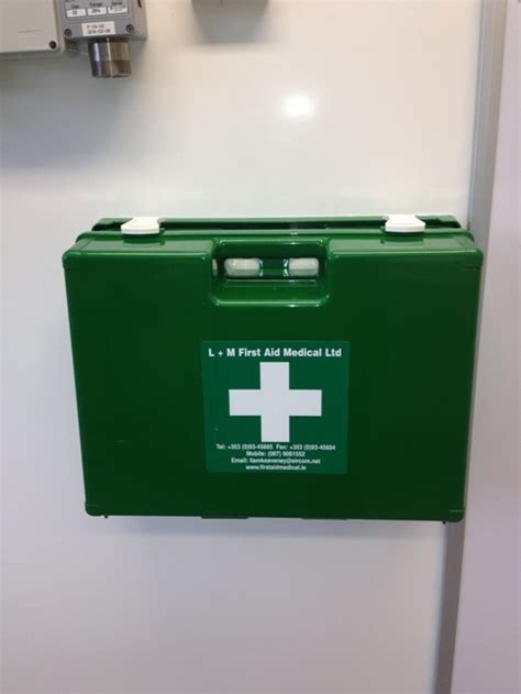 Large Wall Mounted Portable First Aid Kit L M First Aid Medical Ltd