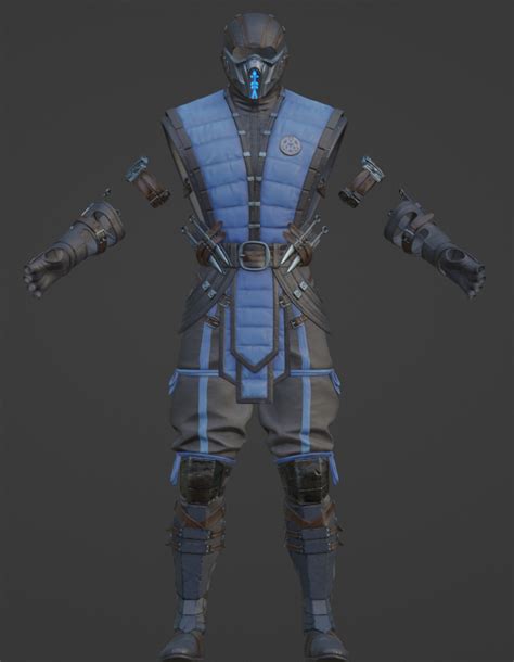 Mkx Sub Zero From Mk1 By Riverjayden1 On Deviantart
