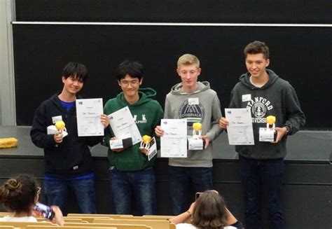 Main Math Challenge KFG Team Auf Platz 1 KAISERIN FRIEDRICH GYMNASIUM