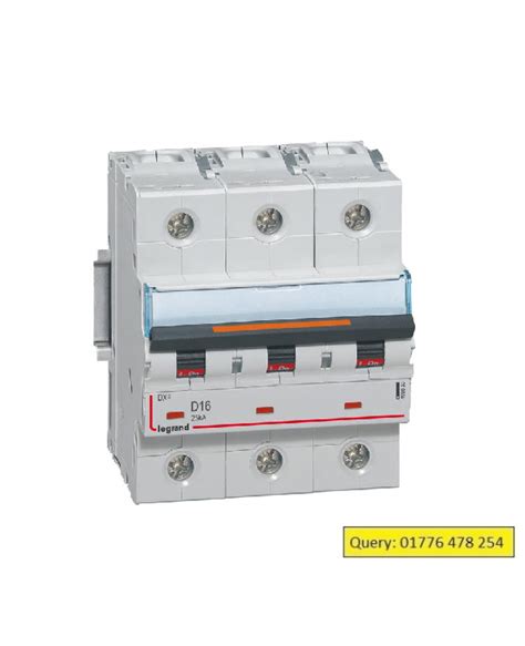Legrand Miniature Circuit Breaker Mcb 16a Tp 10ka
