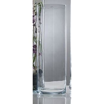 5x Glasvase Vase Glas Blumenvase Bodenvase Zylinder groß 120 cm Amazon
