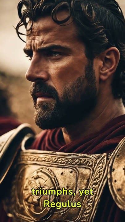 Romes Leader In The First Punic War Marcus Atilius Regulus History