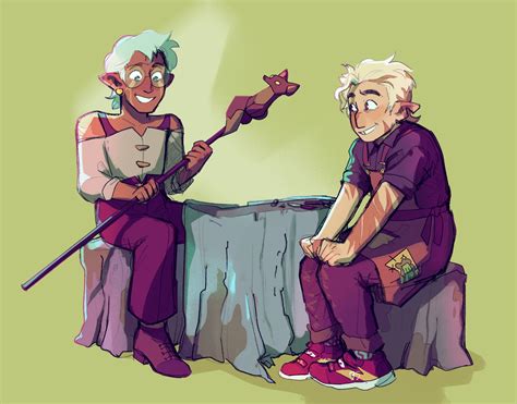 Hunter And Raine Toh Hunter And Eda Fanart