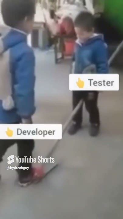 🤣 Developer Vs Tester Meme Developermemes Codingmemes Funny Tester