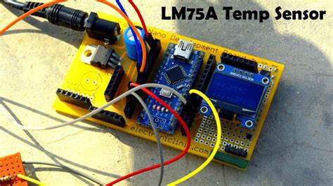 LM With Arduino LM I C LM A Arduino Library CJMCU Temperature Sensor