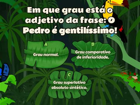 Classe Dos Adjetivos Quiz