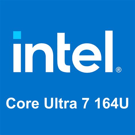 Intel Core Ultra 7 164u Processor Benchmarks Pc Builds