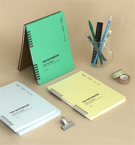 A5 Compact Grid Notebook [4 Colors]
