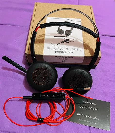Plantronics Blackwire Audio Headphones Headsets On Carousell
