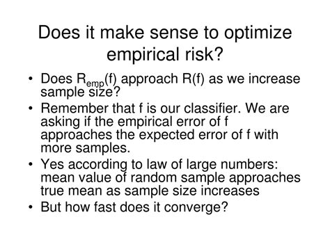 Ppt Empirical Risk Minimization In Supervised Learning Powerpoint Presentation Id 9132164